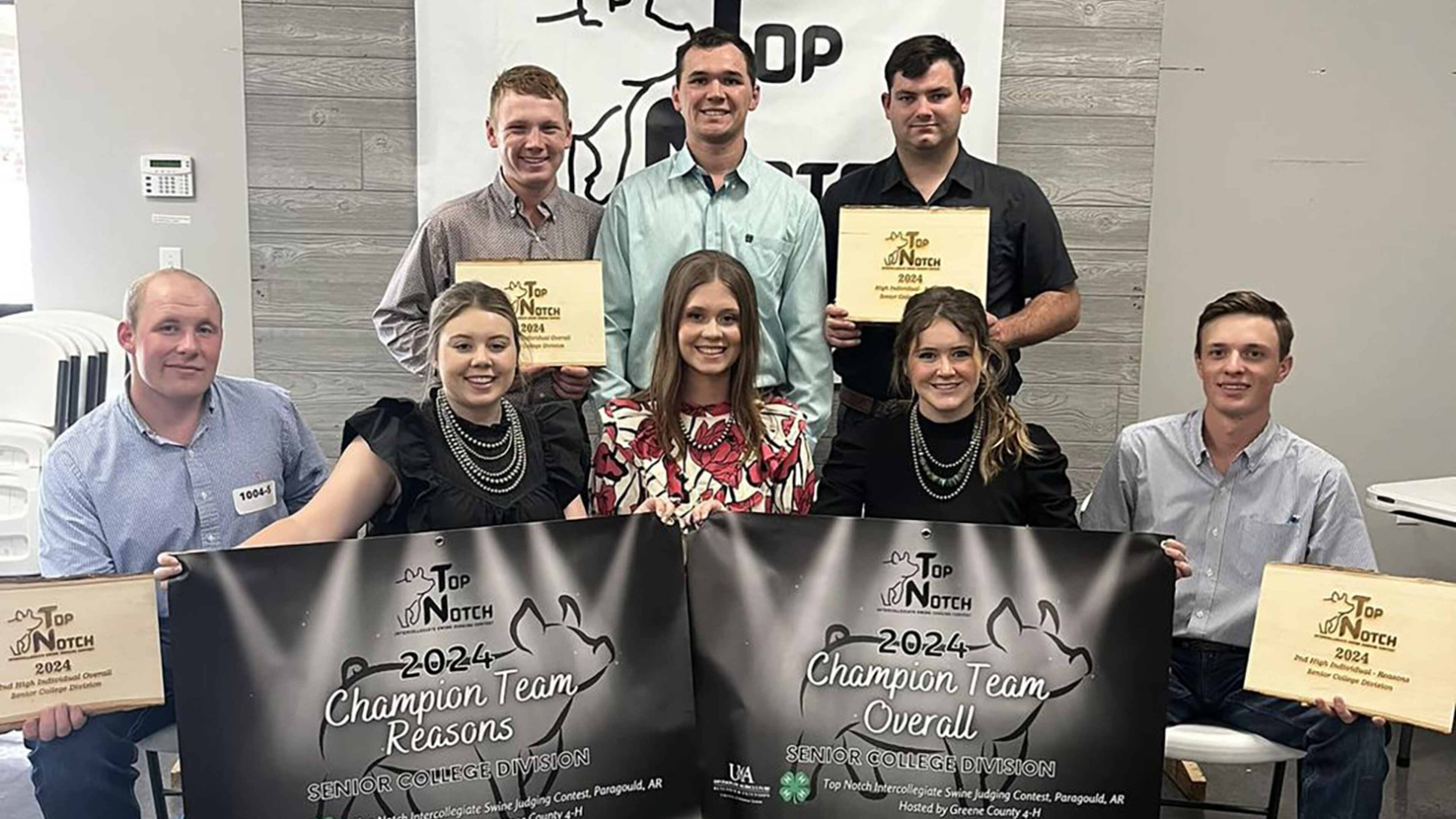 Livestock Judging Named High Team Overall at Top Notch Hog Contest ...